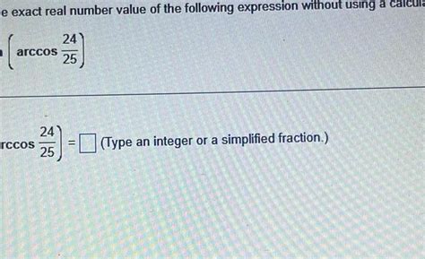 [answered] E Exact Real Number Value Of The Following Expression Kunduz