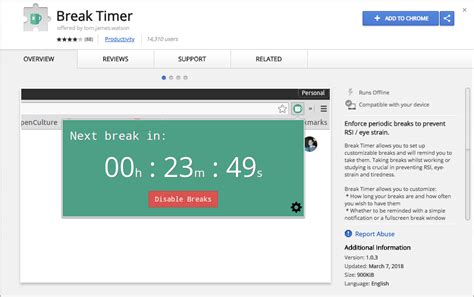 Five Free Apps To Help Remind You To Take A Break Techrepublic