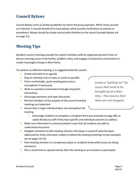 Resident Council Guidefinal Pdf