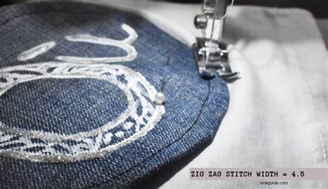Make Decorative Denim Clothing Patches From Old Jeans Sewguide