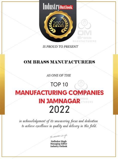 Home Page Om Brass Manufacturers