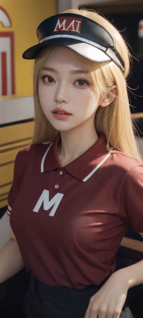 可爱美女服务员动漫手机壁纸 壁纸高清