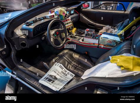 Delorean Time Machine Interior