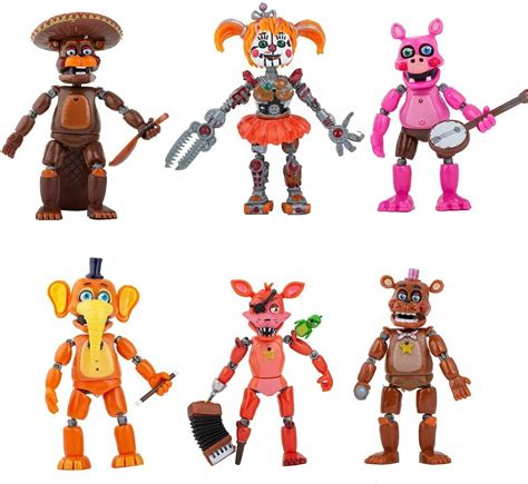 Five Nights Freddys Fnaf Action Figure Collection Toys Ts Various