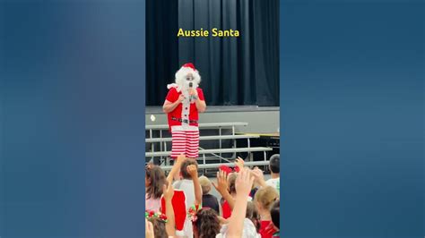 This Is How Aussie Santa Looks ☺️😁santa Aussie Christmas Youtube