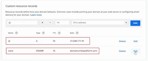 use a custom domain or subdomain