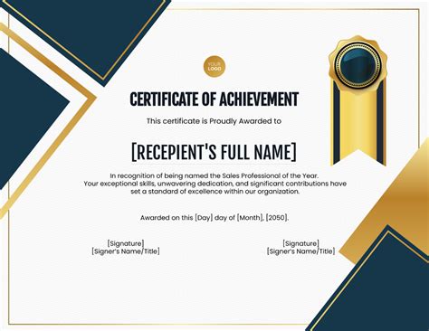 Calibration Certificate Template In Word Download