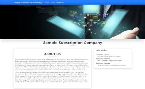 Simple Subscription Website With Admin Panel In Php And Sqlite Source