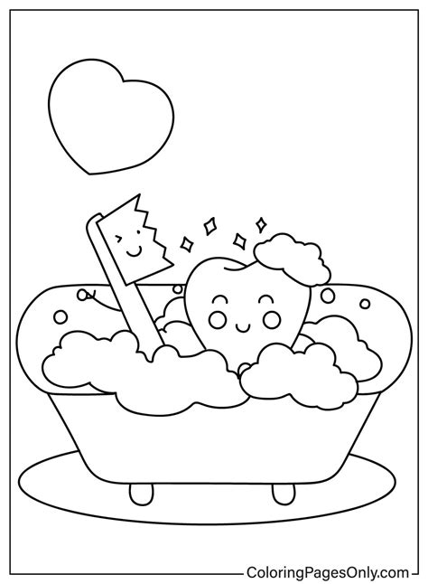 20 Tooth Coloring Pages Free Printable Pdf And Online Coloring