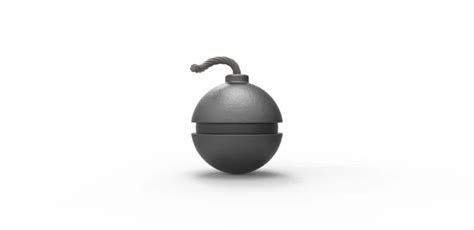 Bomb Orb 3d Printing Model Threeding