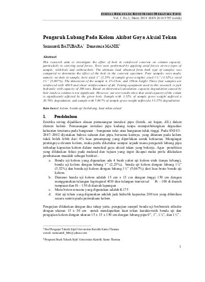 Top Pdf Kolom Yang Dibebani Gaya Tekan Eksentris
