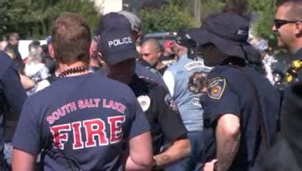 Hundreds Gather For Fallen Officer Memorial Ride In Salt Lake City