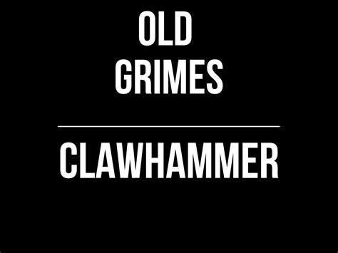 Old Grimes Clawhammer Eli Gilbert Banjo