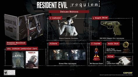 Resident Evil Requiem Deluxe Edition Includes Lady Dimitrescu Costume