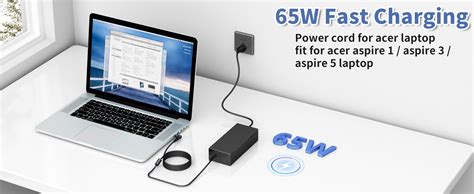 65w Laptop Charger For Acer Aspire 5 3 1 Ac Adapter For