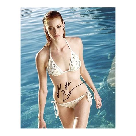 Signed Autograph Sutherland Alyssa All
