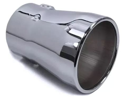 Ponteira Escapamento Caminhão Cromo Reto Curta 45 Polegadas Frete Grátis