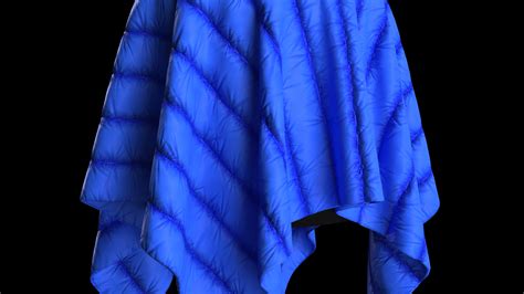 Padded Fabric V14 3d Model By Clothing Axis