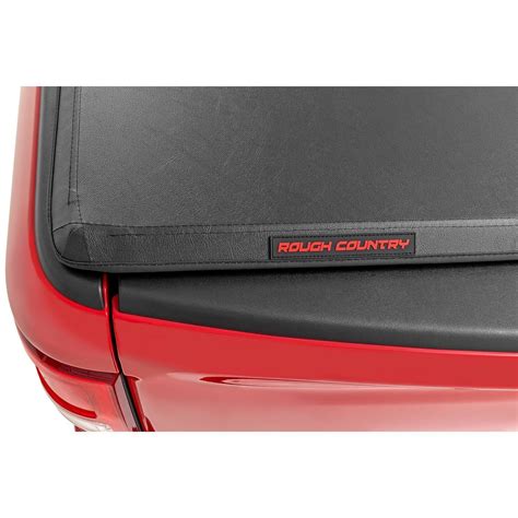 Rough Country Soft Tri Fold Bed Cover 64 Inch Bed Ram 150025003500
