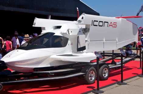 Icon A5 Sport Private Plane Designed For The Weekend Warrior