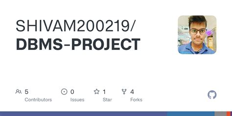 GitHub SHIVAM DBMS PROJECT