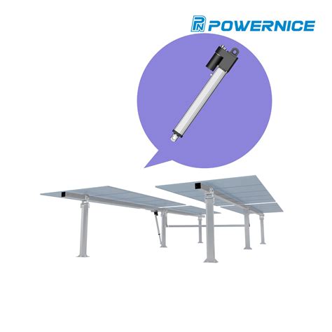 Single Point Tracking Linear Tracker With Maximum Load Of N China Electric Solar Linear