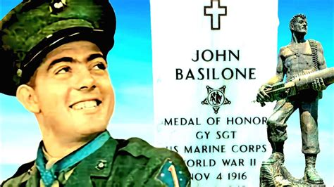Americas Marine John Basilone Hero Of Guadalcanal And Iwo Jima Medal Of Honor Youtube