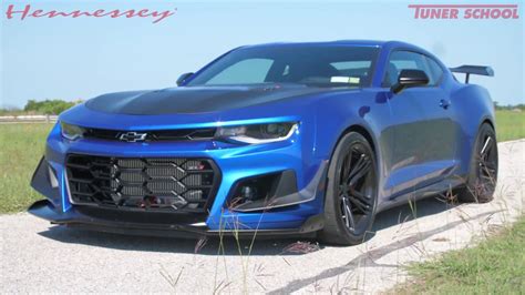 Watch Hennessey Take The Camaro Zl1 1le Exorcist For A Spin