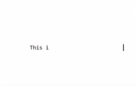 Typing Effect Without Javascript Dev Community