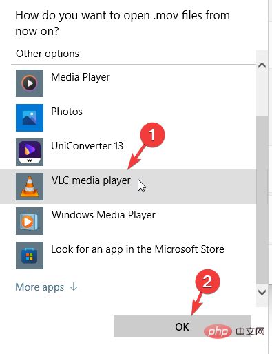 在 Windows 11 媒体播放器上播放 Mov 文件的 4 种快速方法 常见问题 Php中文网