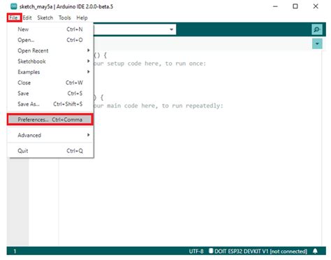Memasang Papan Esp32 Di Arduino Ide 20 Windows Mac Os X Linux