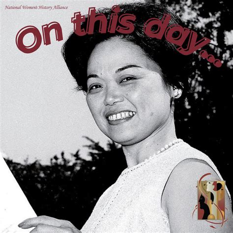 National On This Day 1927 Patsy Mink The First Japanese American