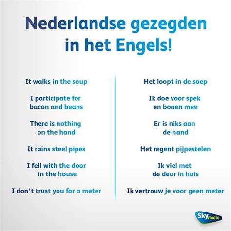 Dutch Proverbs Quotes Mashas Semester Abroad