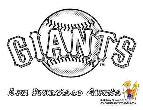 Baseball Team Logos Coloring Pages