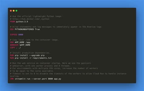 How To Host A Streamlit App On Google Cloud Run MarquinSmith
