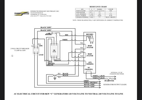 Generator Wiring Diagram Wiring Draw