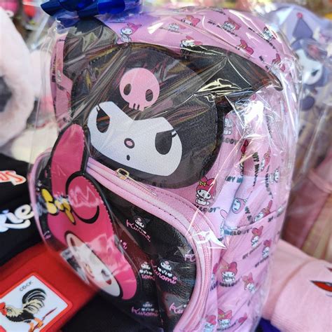 Kuromi My Melody Backpack Color Blackpink Size Osbb