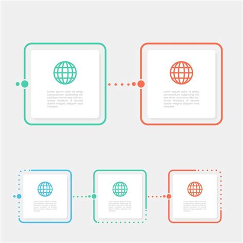 Premium Vector Minimalistic Infographic Vector Design Template Premium Vector Minimalistic Infographic Vector Design Template