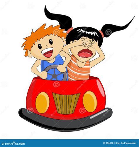 Riding In Car Clipart