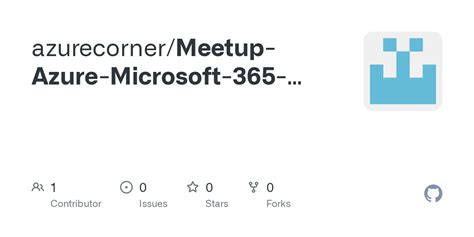 Github Azurecornermeetup Azure Microsoft 365 Community Microsoft