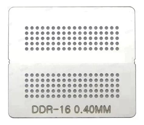 Stencil Ddr6 Reballing Memoria Ram Gddr16 Gddr6 Calor Direto