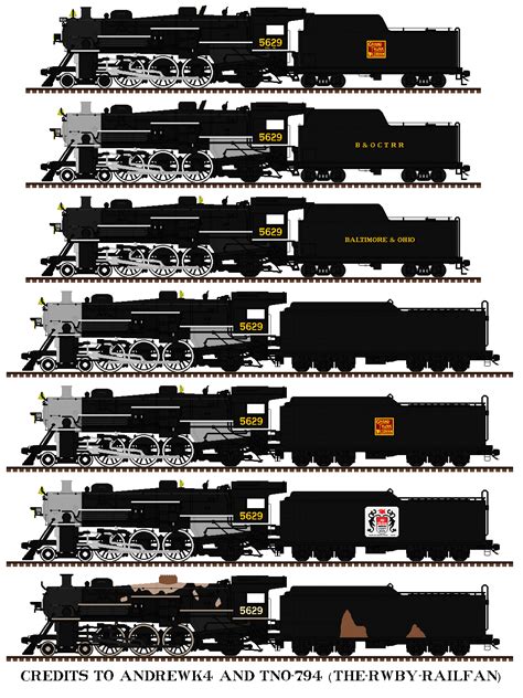 Grand Trunk Western 5629 By The Anime Railfan On Deviantart