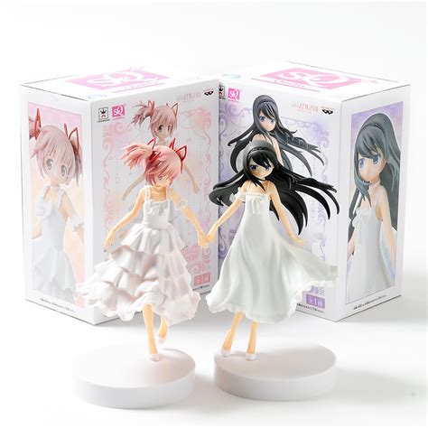 Madoka Magica Madoka And Homura White Dress Ver Figure Banpresto