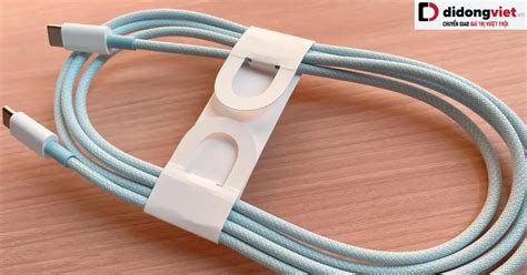 Cáp USB Type C kèm theo iPhone mới chỉ đạt chuẩn USB 2 0 Công nghệ mới nhất Đánh giá Tư