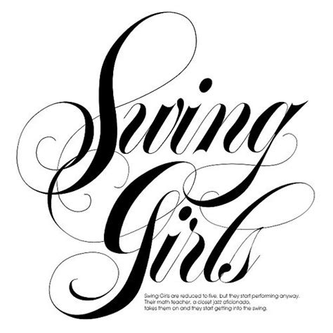 Lubalin Look Script Spring Girl Cursive Typography