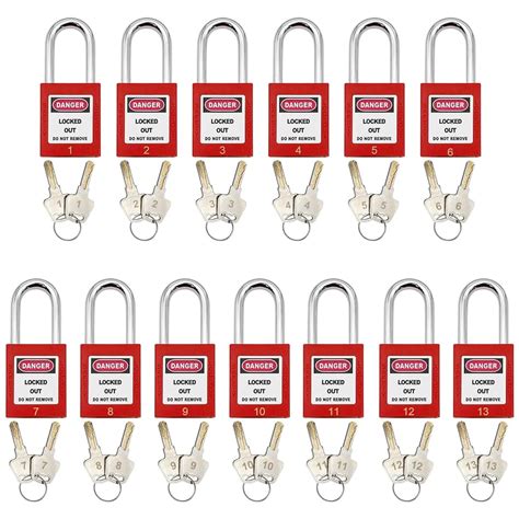 Lock Out Tag Out Lock Safby Lockout Tagout Box Kit 13 Loto Locks With