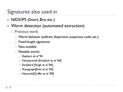 Ppt Automated Signature Extraction For High Volume Attacks Powerpoint