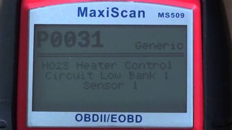 P0031 Diagnostic Trouble Code Problem Code Meaning Youtube
