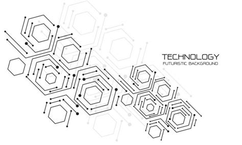 Geometric Technology Background Vector Art Icons And Graphics For