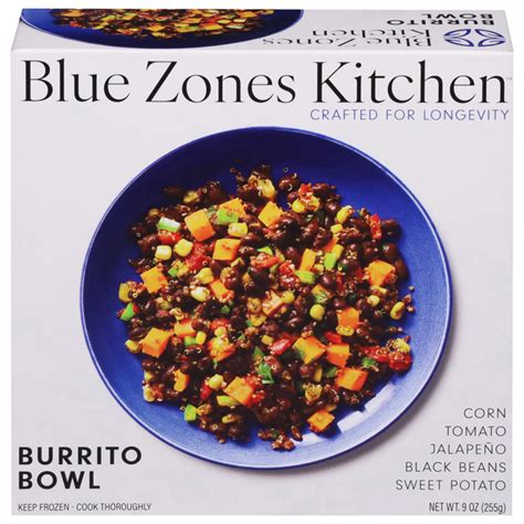 Save On Blue Zones Kitchen Burrito Bowl Frozen Meal Order Online